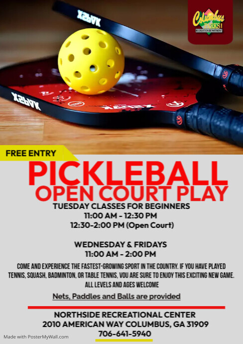 Pickle ball poster | PosterMyWall