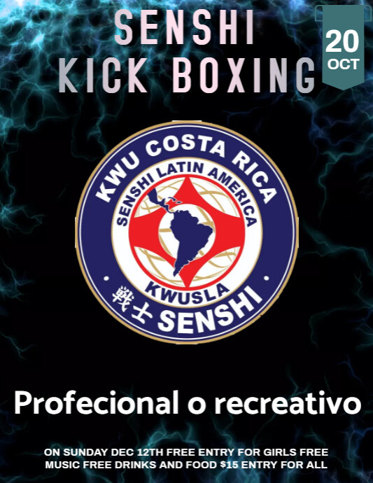Kick Boxing | PosterMyWall