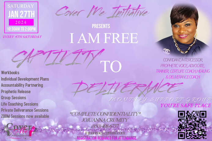 DELIVERANCE WORKSHOP | PosterMyWall