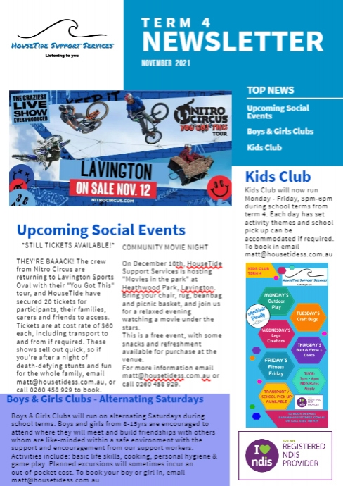 Copy of Copy of Copy of Term 3 Newsletter | PosterMyWall