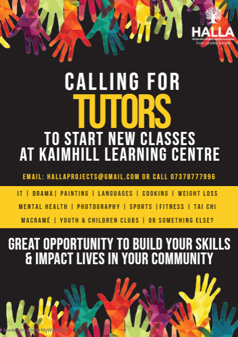 Volunteers Needed Poster | PosterMyWall