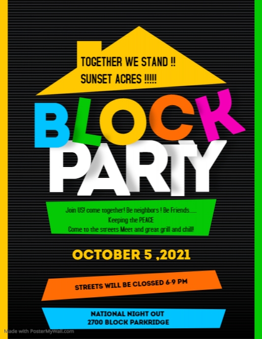 Copy of HOUSE PARTY FLYER | PosterMyWall