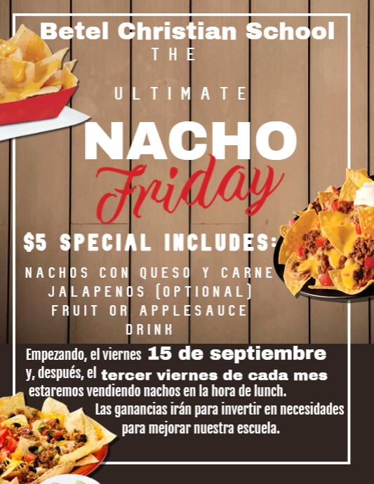 Nacho Sale announcement | PosterMyWall