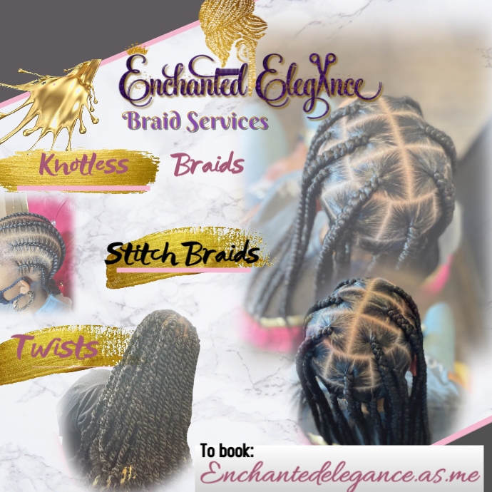 Copy of Hair extension flyer | PosterMyWall