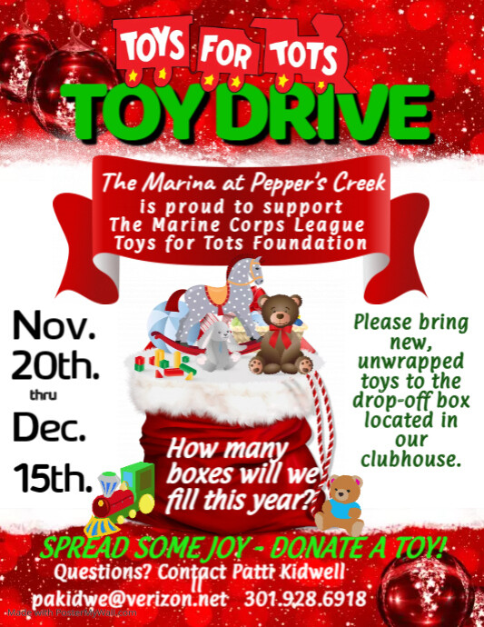 2023 toys for tots | PosterMyWall