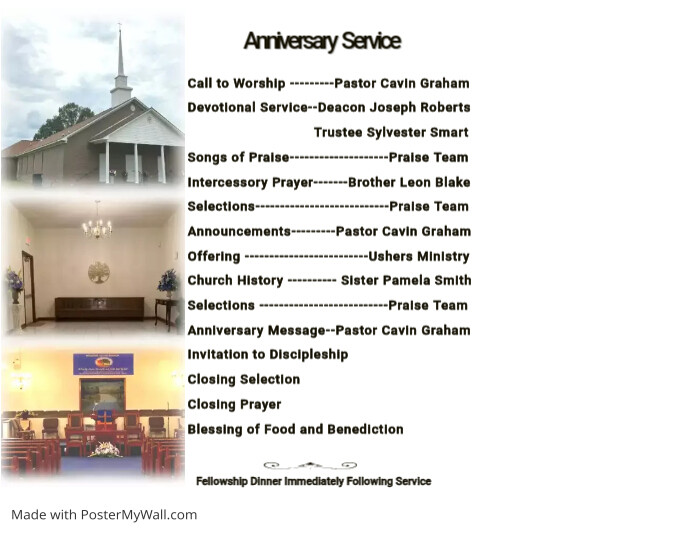 Copy of Funeral Program (2) | PosterMyWall