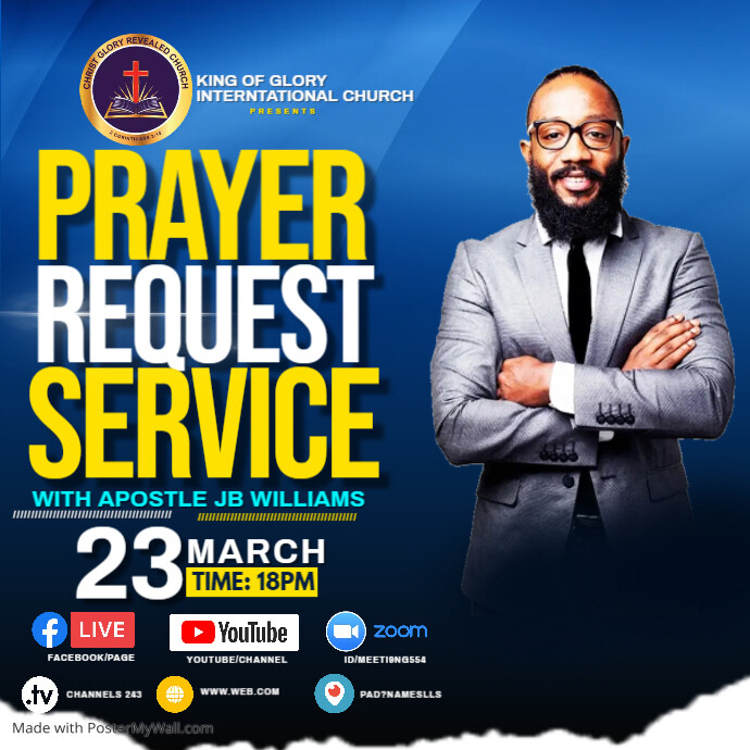 Prayer request | PosterMyWall