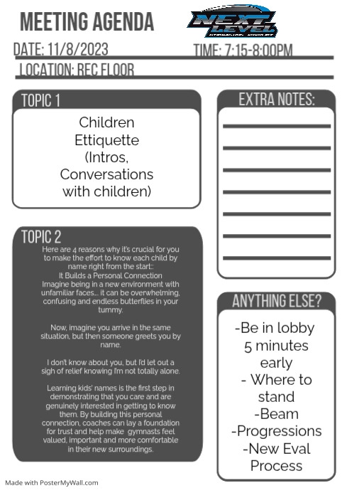 Copy of Meeting Agenda Template Printable Download | PosterMyWall