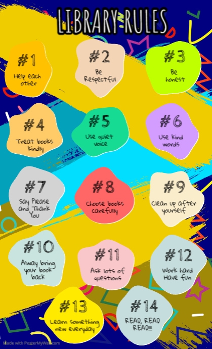 Classroom Rules Poster | PosterMyWall