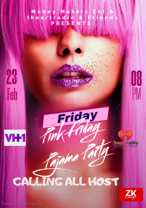 pink friday | PosterMyWall