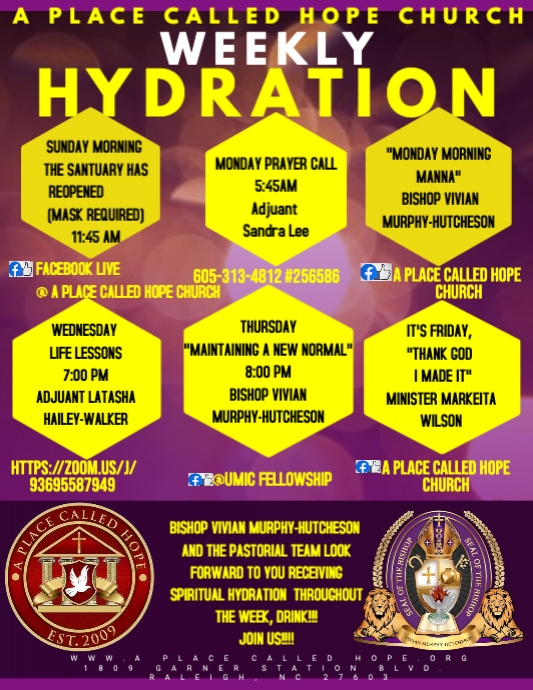 Copy of church schedule | PosterMyWall