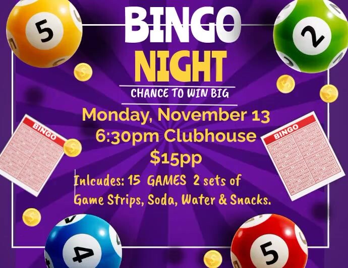 Bingo Game Night | PosterMyWall