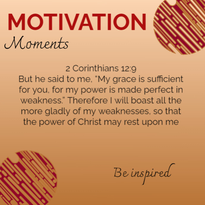 SCRIPTURE MOTIVATION MOMENTS (1) | PosterMyWall