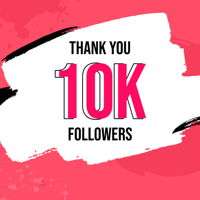 10k followers Template | PosterMyWall