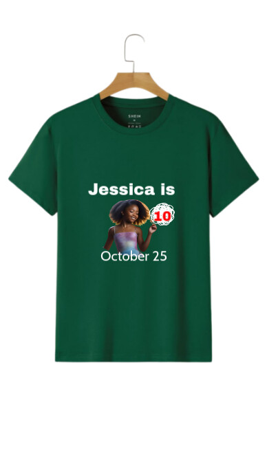 10th Year Birthday/ Jessica is 10 Template | PosterMyWall