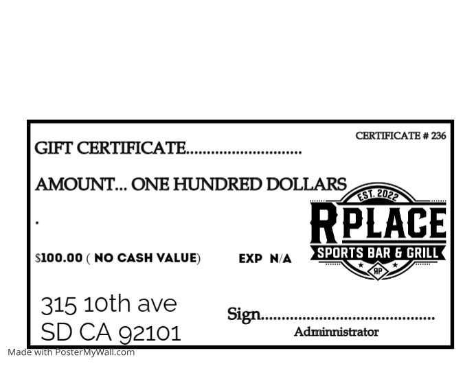 Receipt | PosterMyWall