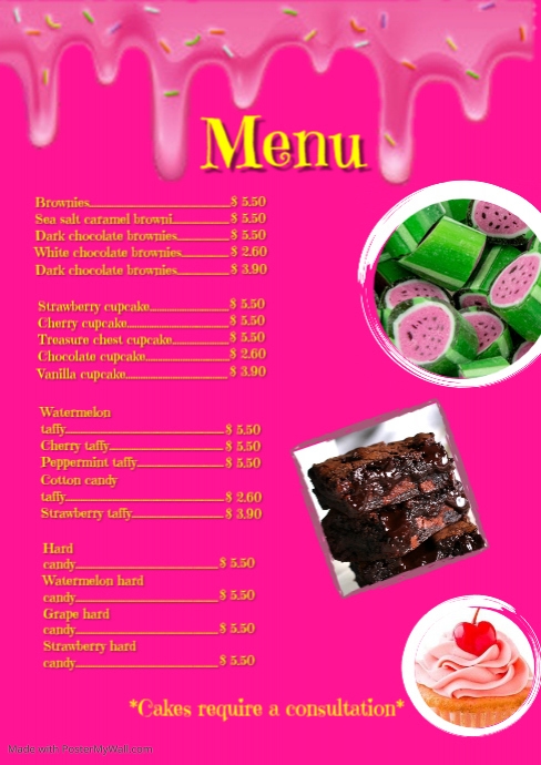 Copy of Price List Menu Card Offers Business Flyer | PosterMyWall