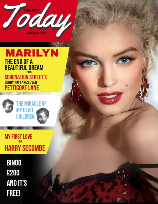 110823 Today magazine cover Template | PosterMyWall