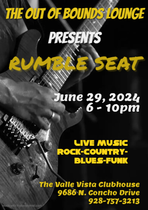 Music event poster | PosterMyWall