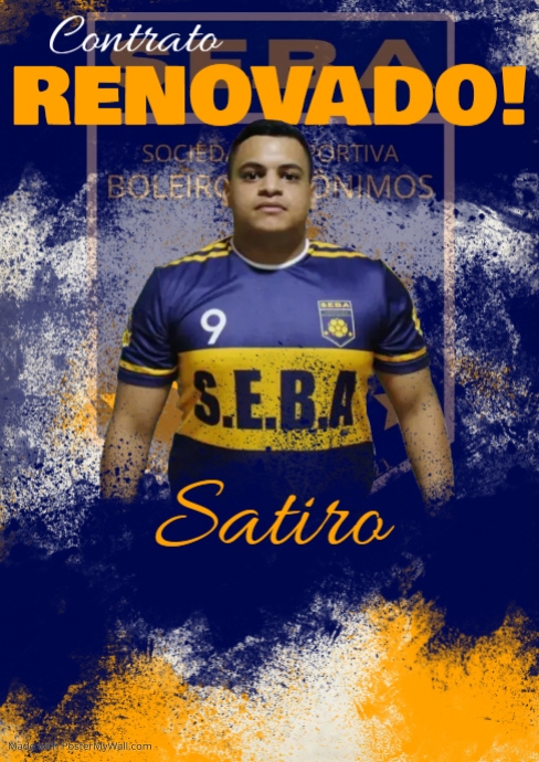Copy of Satiro | PosterMyWall