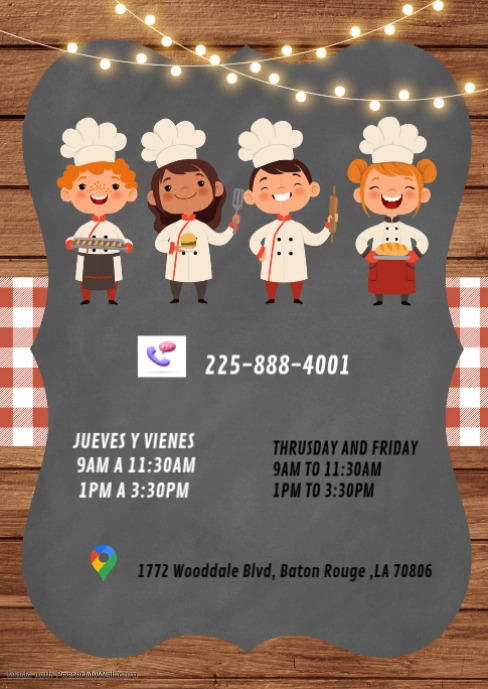Chef cooking party birthday Invitation | PosterMyWall