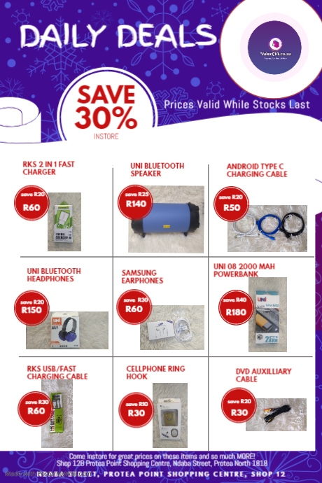 VC Daily Deals Flier | PosterMyWall