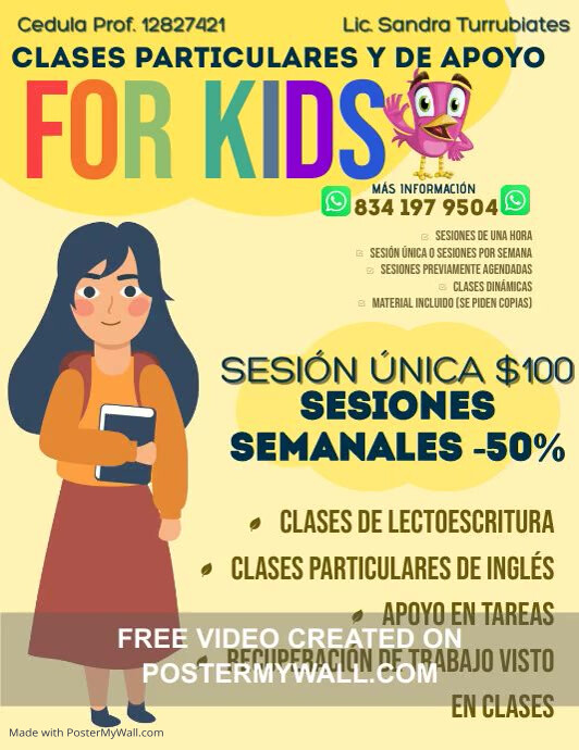 English Classes Flyer | PosterMyWall