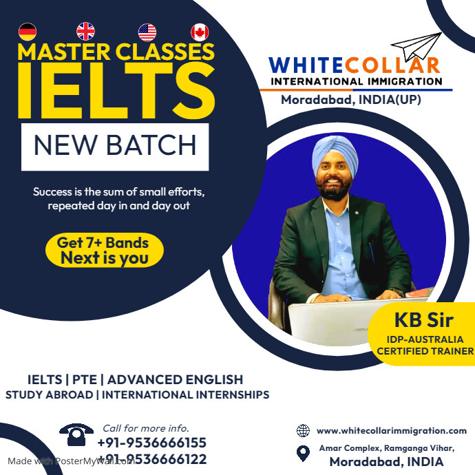 Copy of IELTS FLYER | PosterMyWall