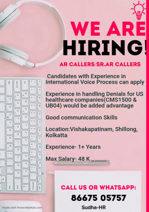 WE ARE HIRING POSTER | PosterMyWall