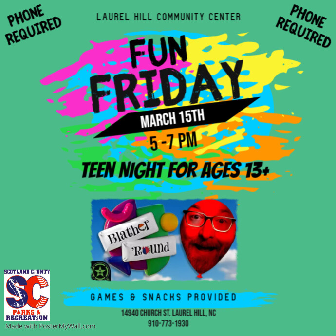 Fun Friday Jan | PosterMyWall