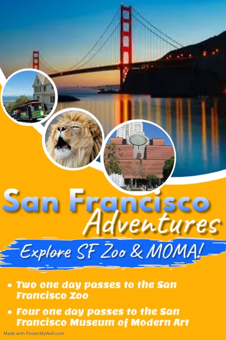 Copy of SF Adventures | PosterMyWall