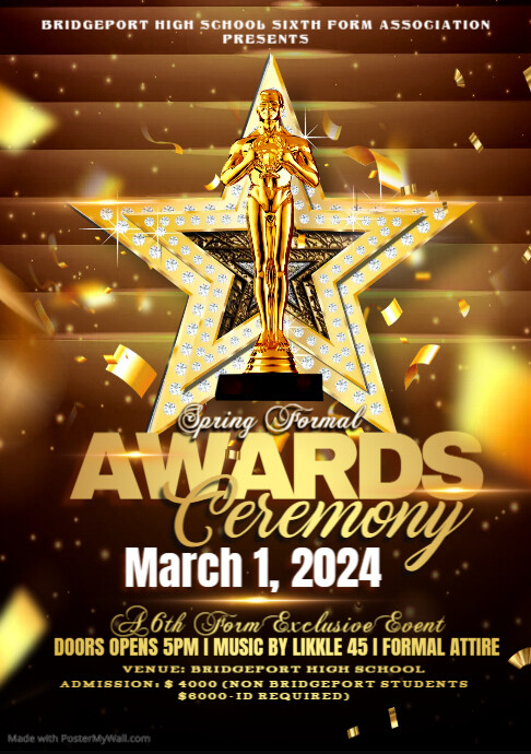 Copy of awards night | PosterMyWall