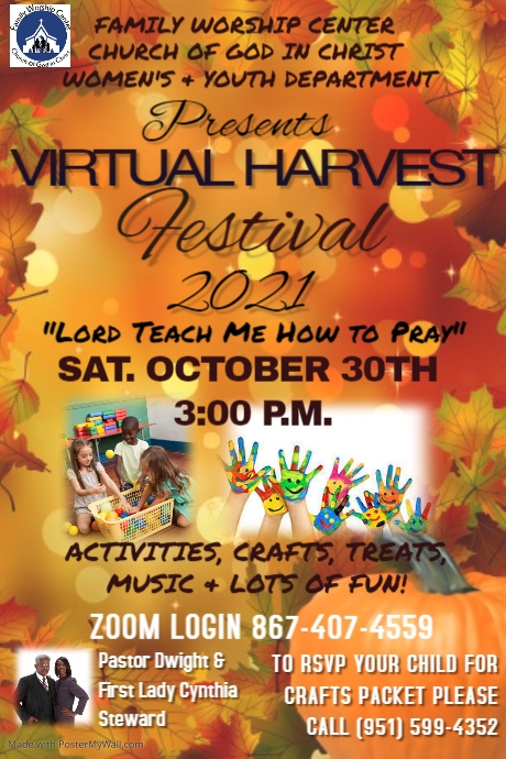 Copy of FWC Harvest Fest 2021 | PosterMyWall