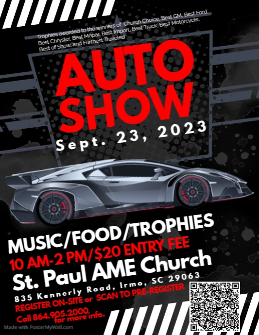 Auto Show Flyer | PosterMyWall