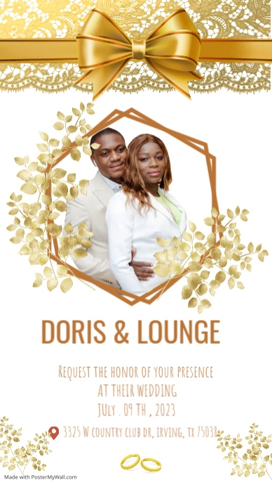 Wedding Invitation | PosterMyWall