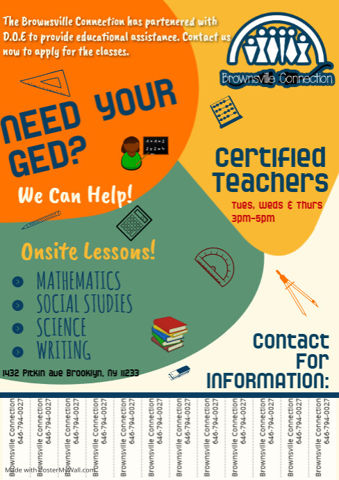 tutoring flyer template math | PosterMyWall