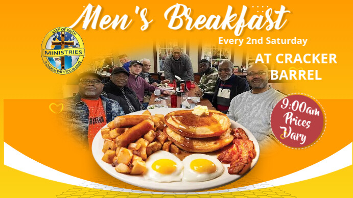 MENS BREAKFAST | PosterMyWall