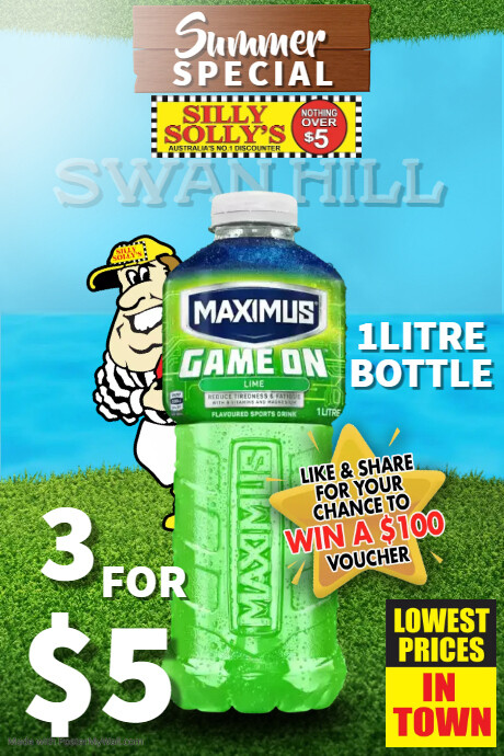 Summer Drinks Ads | PosterMyWall