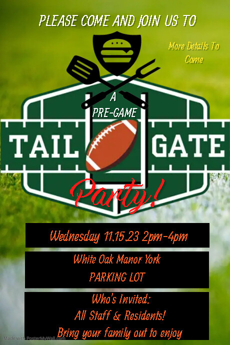 Tailgate party poster | PosterMyWall