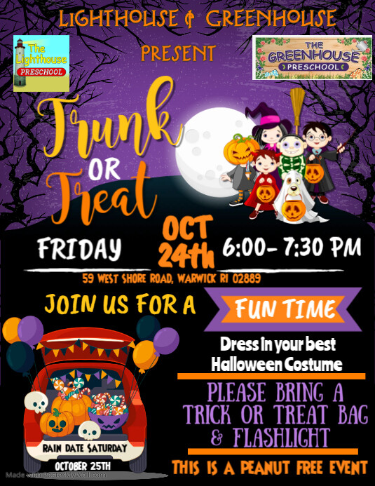 halloween, drive-thru trick or treat | PosterMyWall