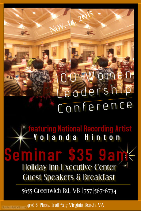 100 Women Leadership Conference | PosterMyWall