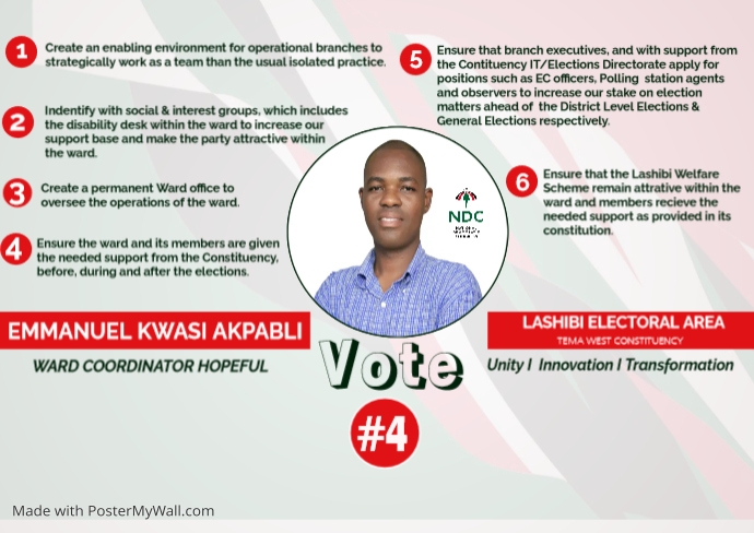 Political Campaign Manifesto design | PosterMyWall