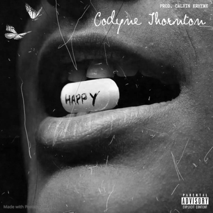 CD Mixtape / Album Cover Artwork Template | PosterMyWall