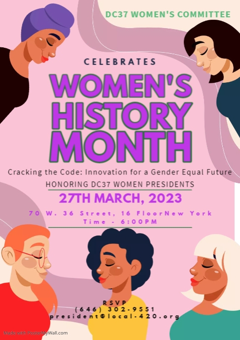 DC37 WHD 2023 | PosterMyWall