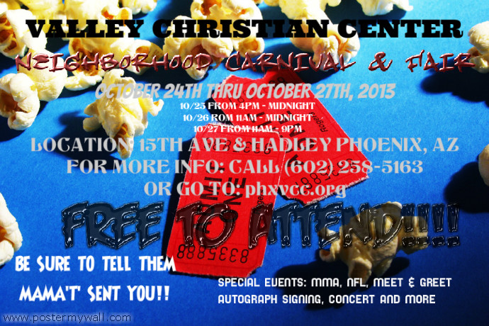 VALLEY CHRISTIAN CENTER | PosterMyWall