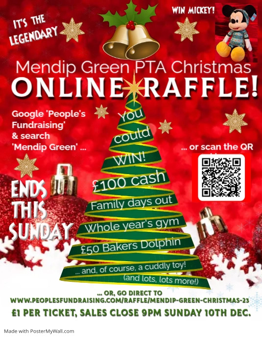 Christmas Holiday Basket Raffle (1) | PosterMyWall