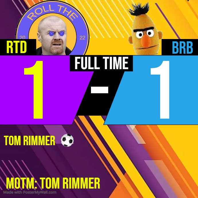 Soccer Football Full Time ScoreBoard | PosterMyWall