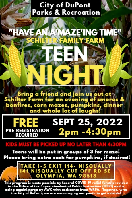 Copy of Corn Maze Poster | PosterMyWall