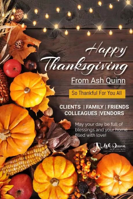 Thanksgiving, event,autumn | PosterMyWall