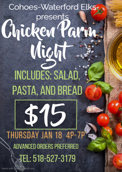 Chicken Parm | PosterMyWall